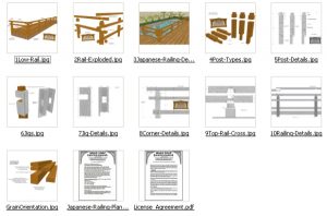 Japanese Deck Railing Plans - Wood's Shop Creative Builders