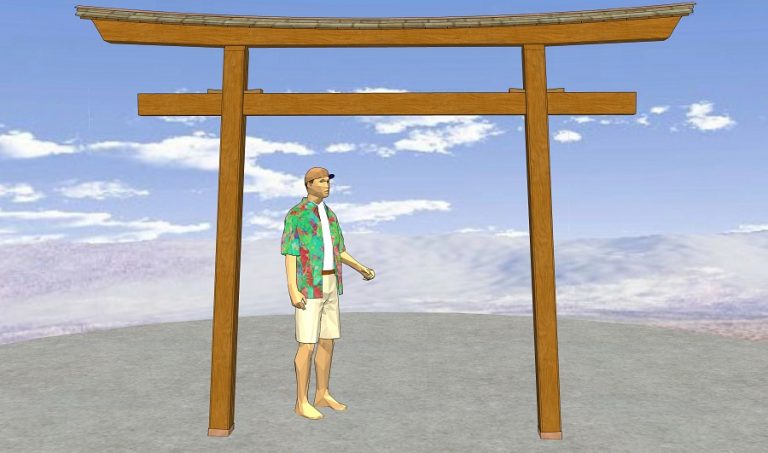 Torii Gate Plans - Wood's Shop Creative Builders